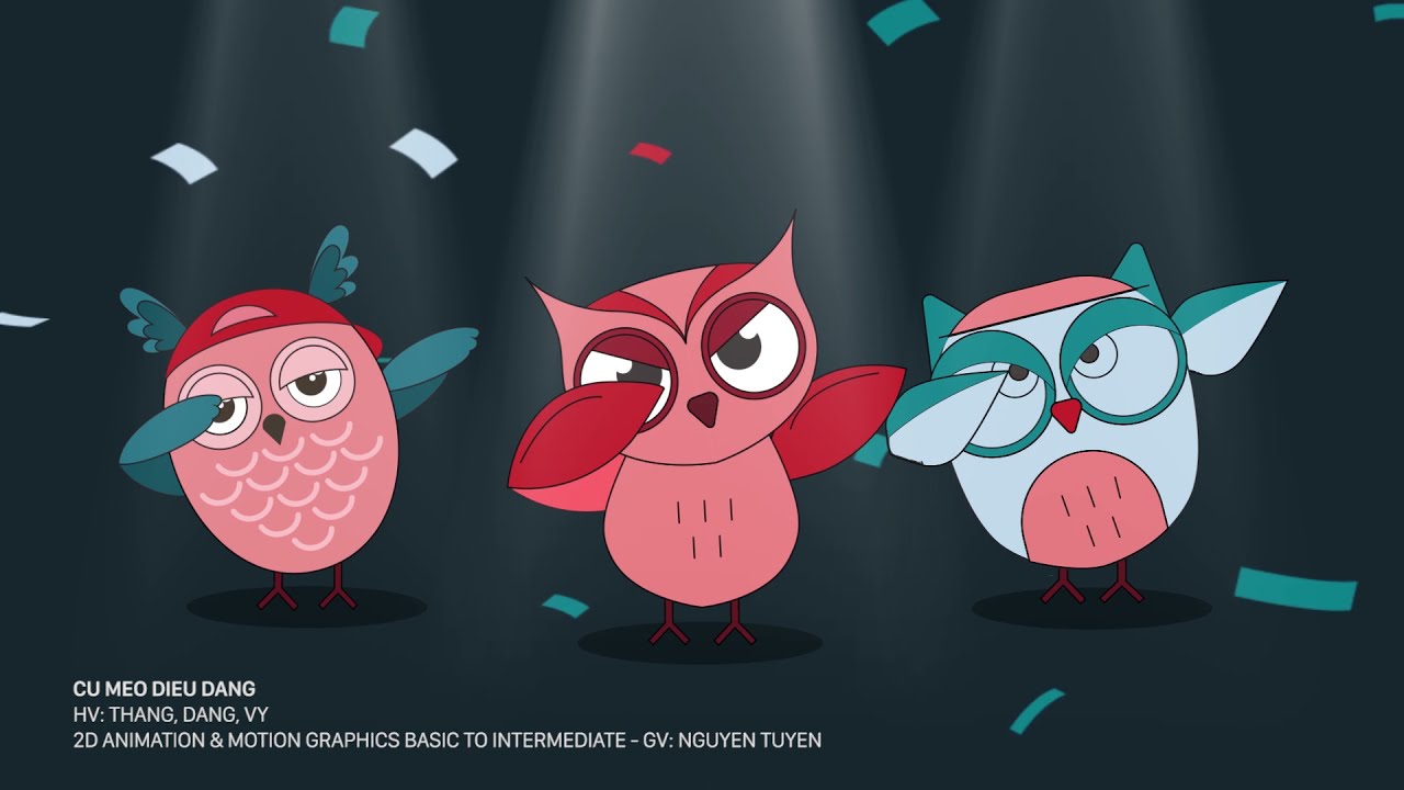 Khóa Học 2D Animation & Motion Graphic Trung Cấp [Online Video] - Keyframe