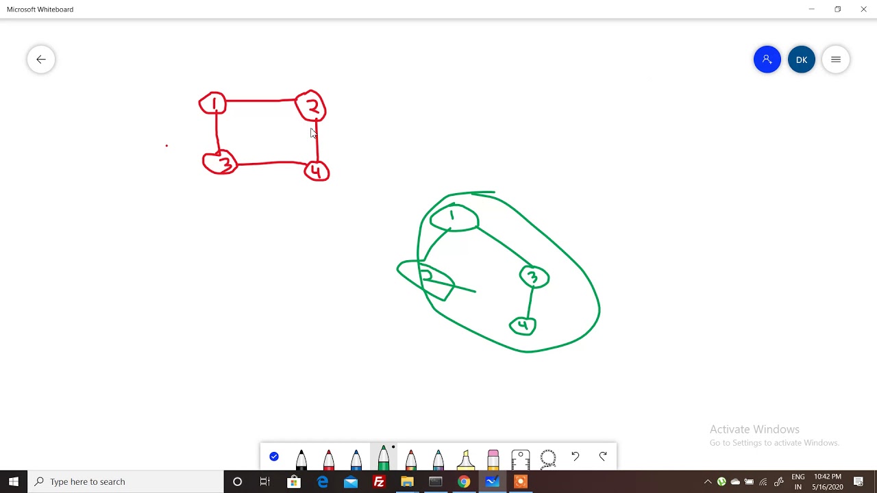 1) Graph implementation in Python II Adjacency list