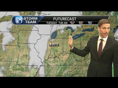 February 1, 5 PM Weather Forecast