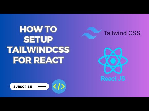 How to use tailwind css in react | Tailwind css for react