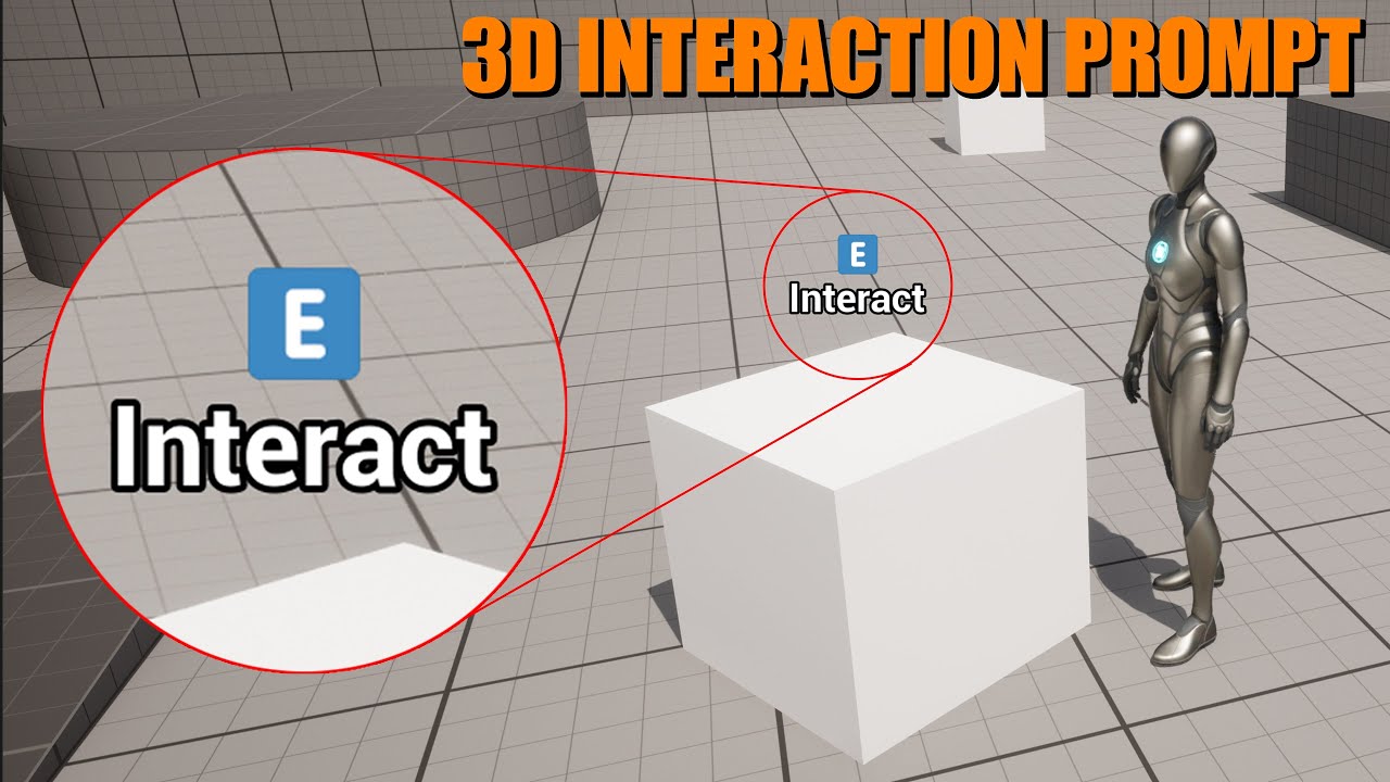 How To Make A 3D Interaction Prompt In Unreal Engine 5 (Tutorial)
