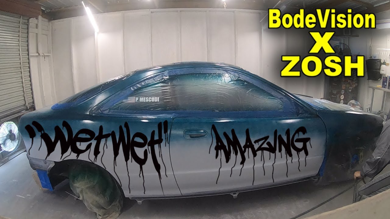 FULL PAINT JOB! Zosh's K24 integra AMAZING