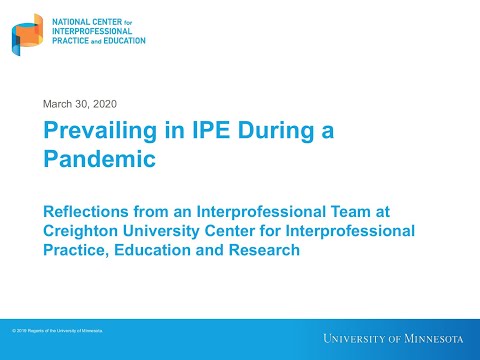 Prevailing in IPE During a Pandemic