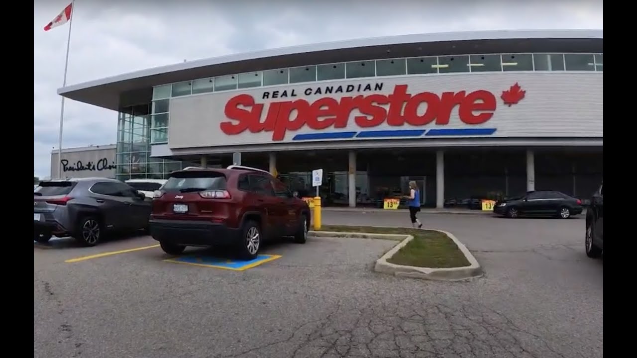 POV Supermarket Shopping - Real Canadian Superstore in Scarborough, Ontario, Canada - August 2022