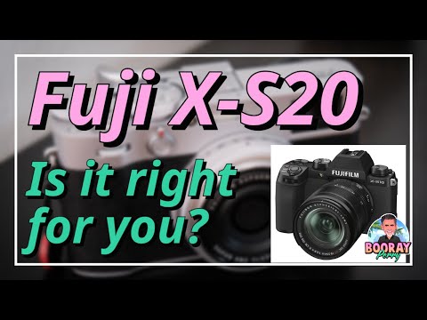 Fuji X-S20: Vloggers camera