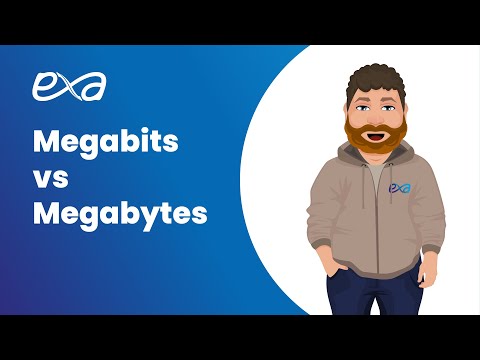 Megabits vs megabytes