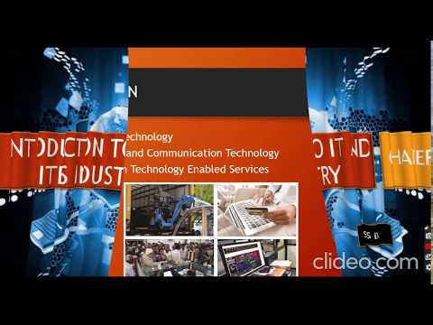 INTRODUCTION TO IT AND ITES INDUSTRY CLASS IX CHAPTER 1