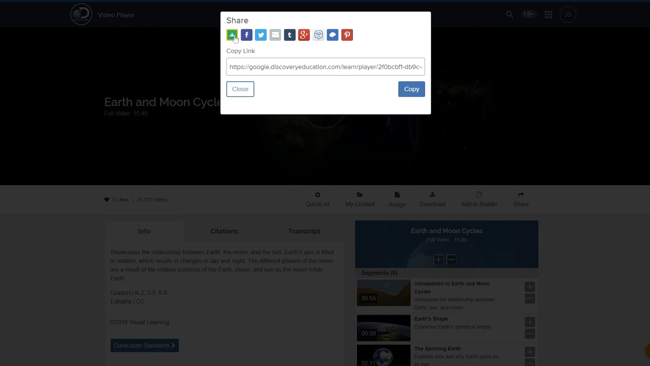 Assign Discovery Ed in Google Classroom