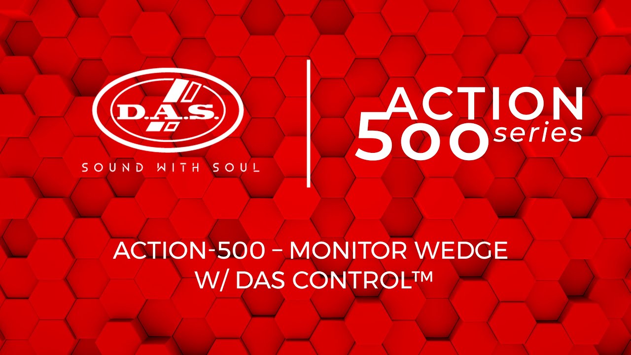 ENG - Action-500 – Monitor Wedge w/ DAS Control™
