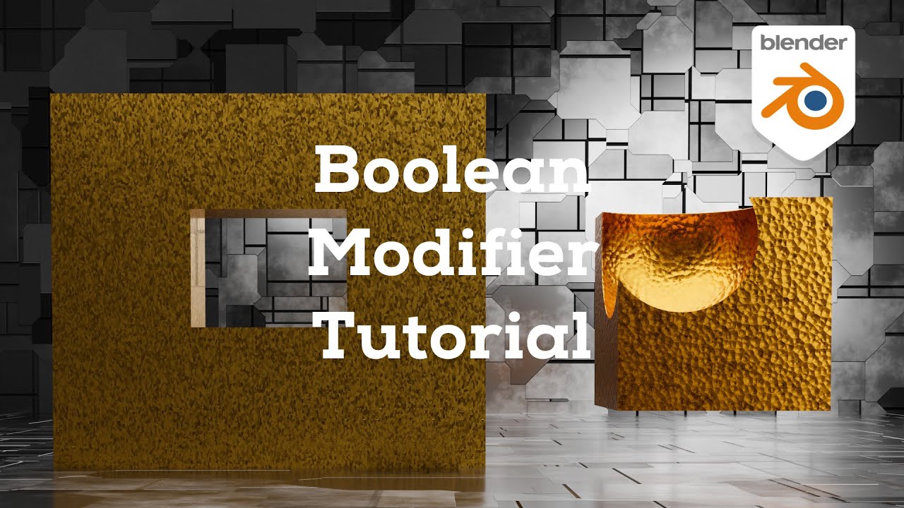 Master the Boolean Modifier: A Beginners Tutorial for Using The Boolean Modifier