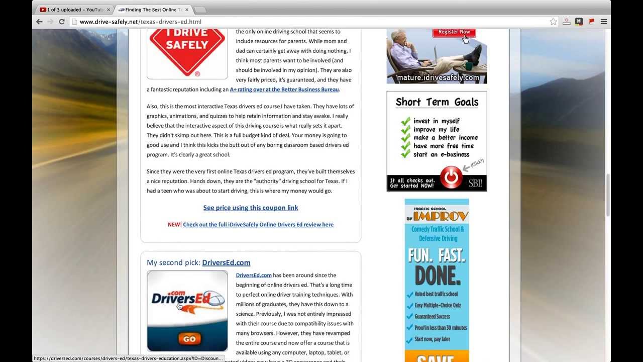 Texas Online Drivers Ed Reviews