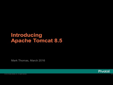 Introducing Apache Tomcat 8.5