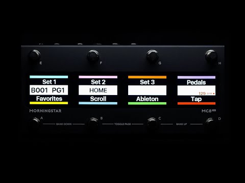 Morningstar Engineering MC8 PRO MIDI Foot Controller | Reverb Canada