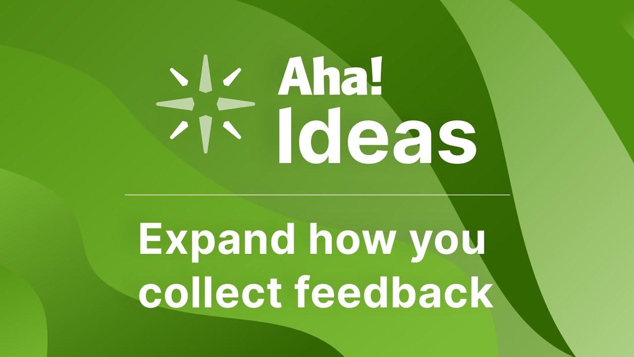 Aha! Ideas | Advanced overview