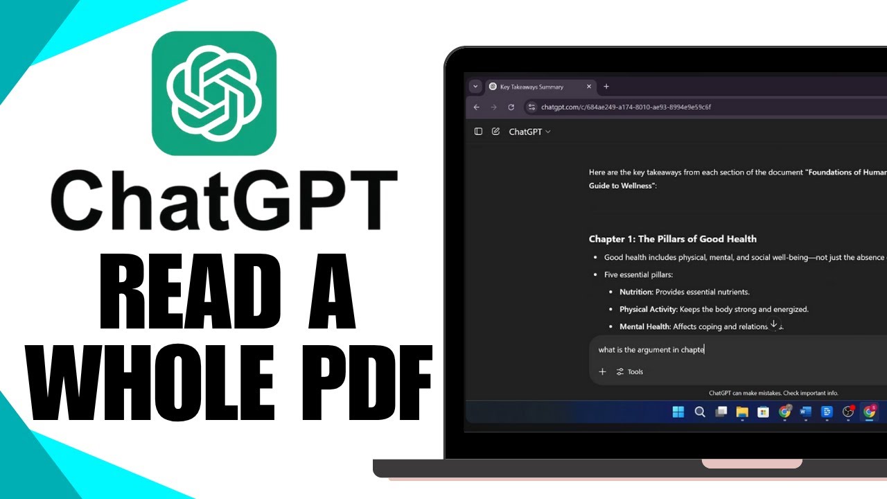 Read an Entire PDF Using AI (ChatGPT Guide for Beginners) 2025