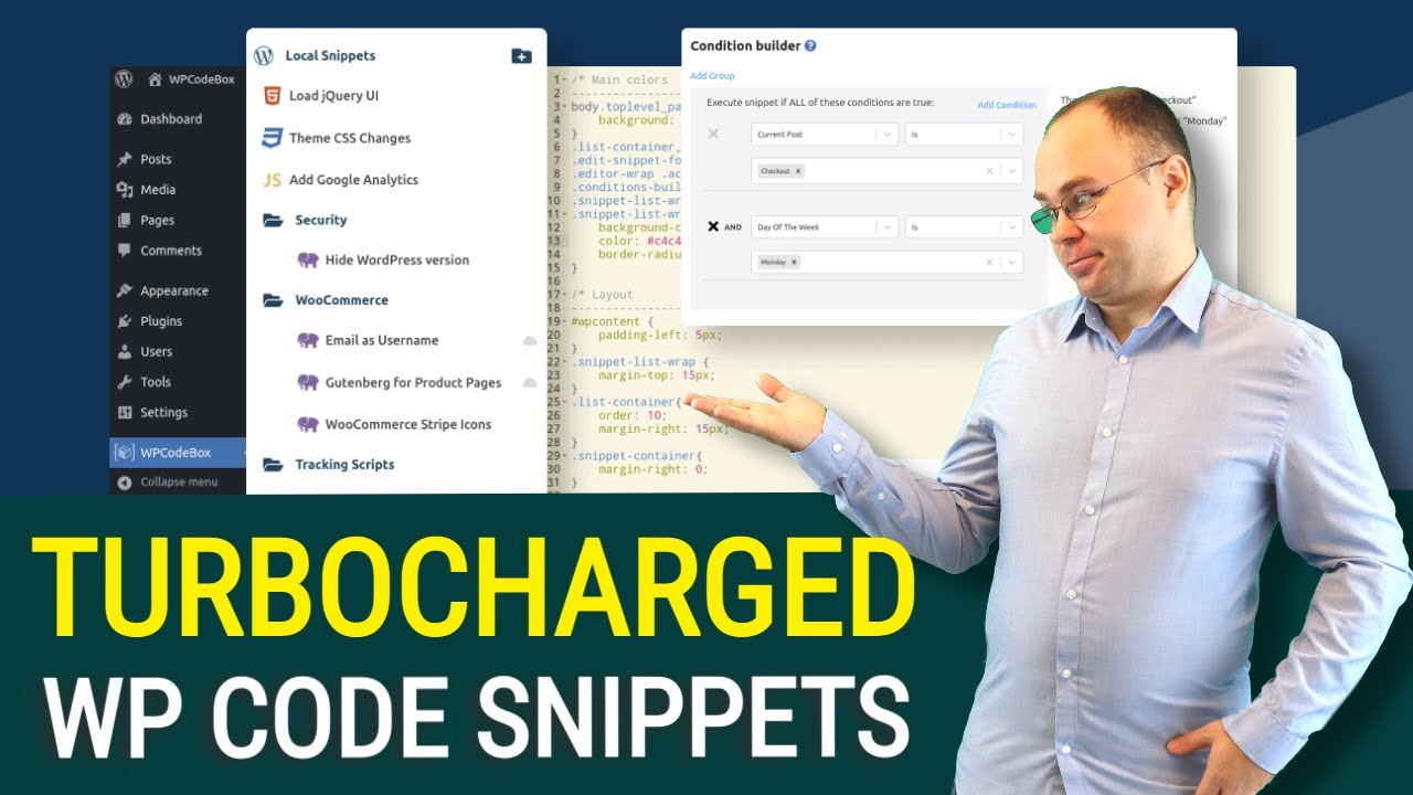 WPCodeBox Tutorial - Turbocharged Wordpress Code Snippets manager