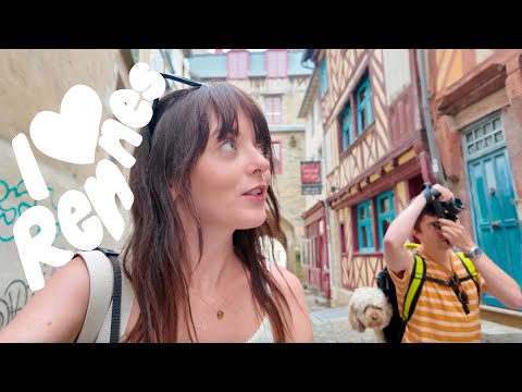 Camping Just Outside of Rennes, France + Exploring the City!