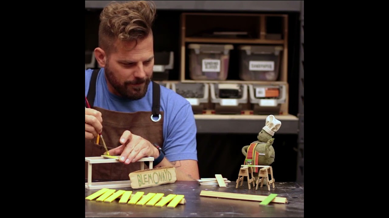 Tiny Chef and Bashem #shorts #tinychef
