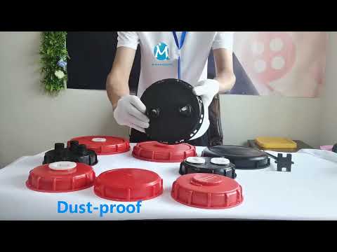 Qiming packaging IBC tote caps are mainly used in IBC containers and 375-gallon drums.