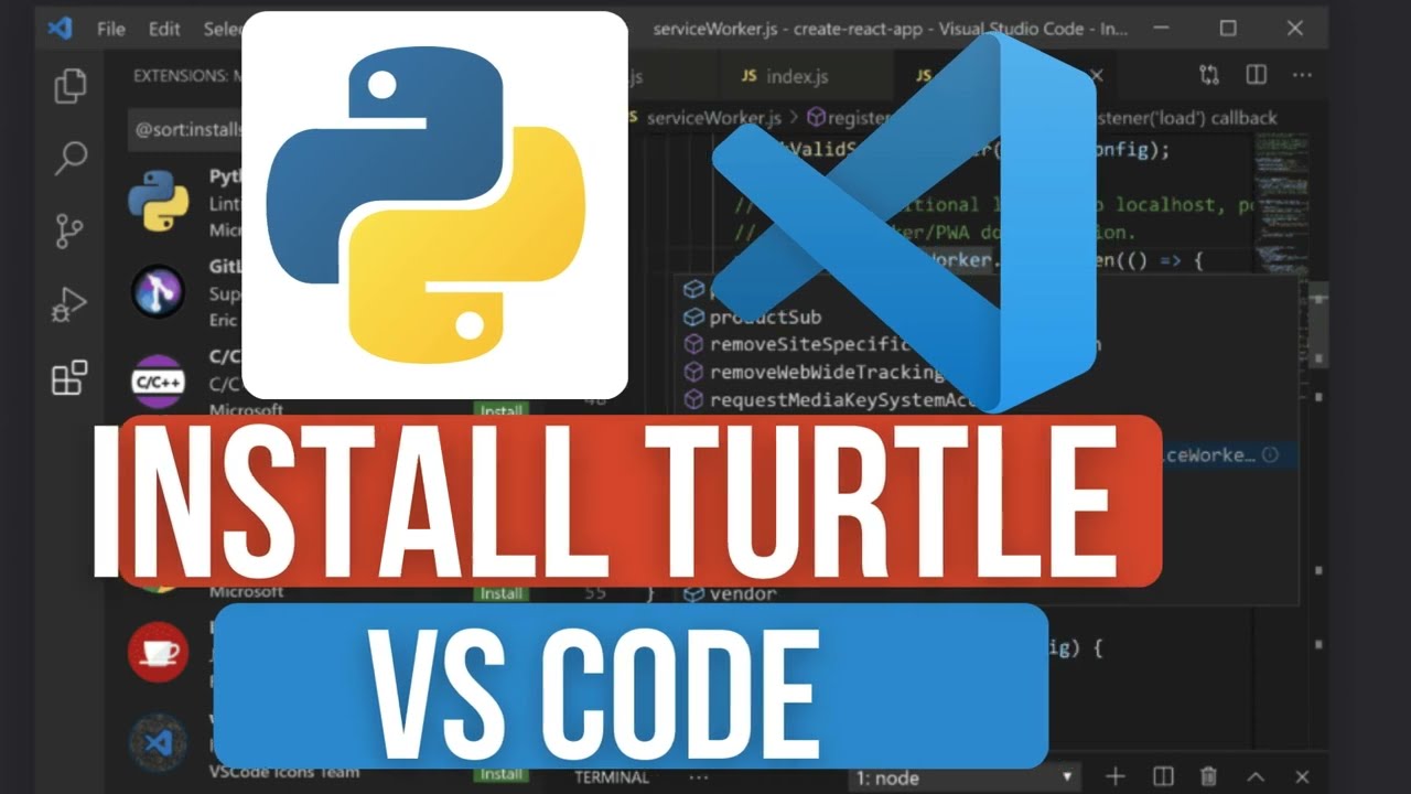How to Install Turtle in VS Code | Step-by-Step Guide for Beginners