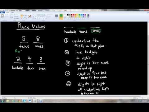 Rounding Numbers (Grade 1)