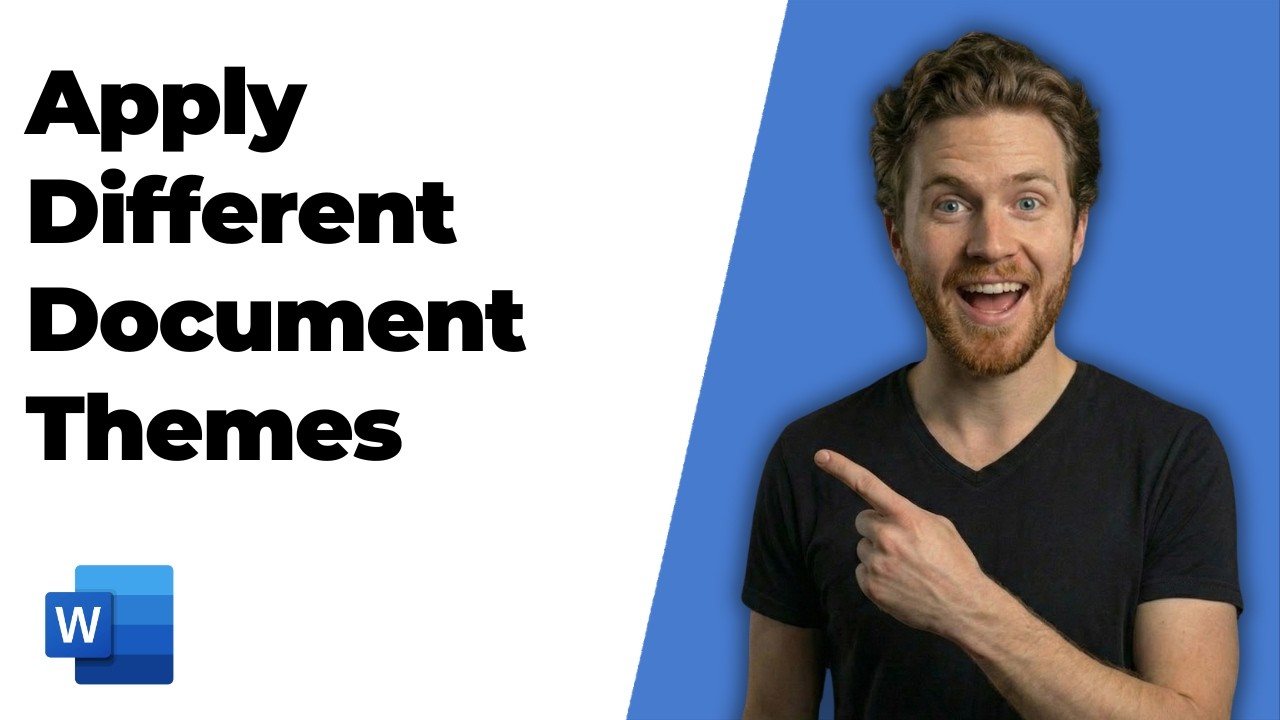 How To Apply Different Document Themes In Microsoft Word [Easy Step-By-Step Guide]