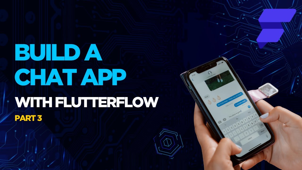 Build a Complex Chat / Messenger App with FlutterFlow Part 3