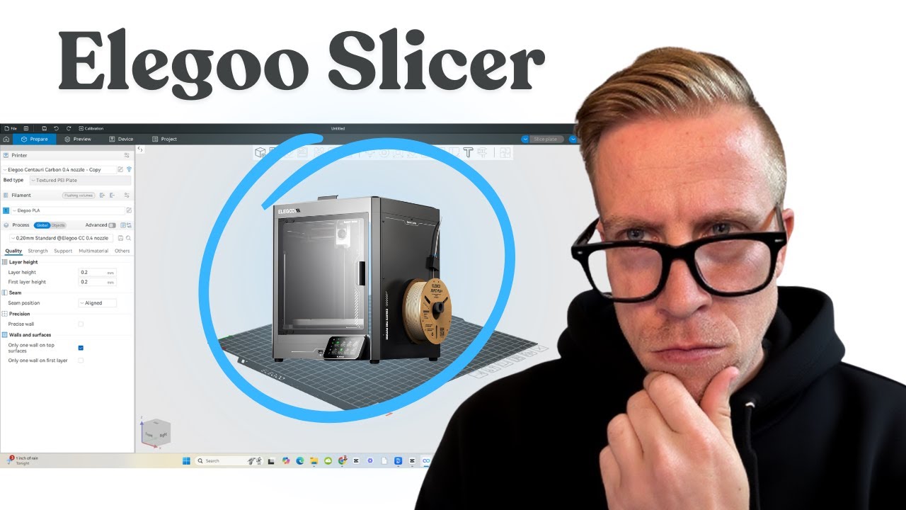 Elegoo Slicer Software Setup & Connecting - Centauri Carbon
