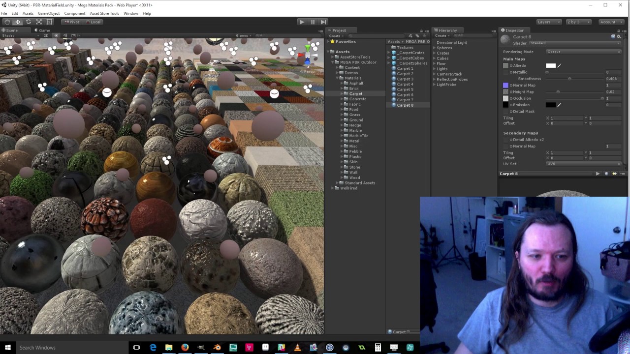 Unity Asset: MEGA PBR Outdoor Material Pack - Walkthrough