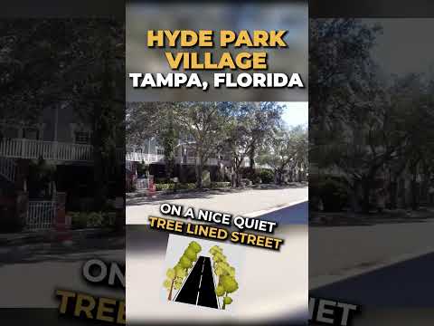 Hyde Park Tampa || Hyde Park Village #shorts