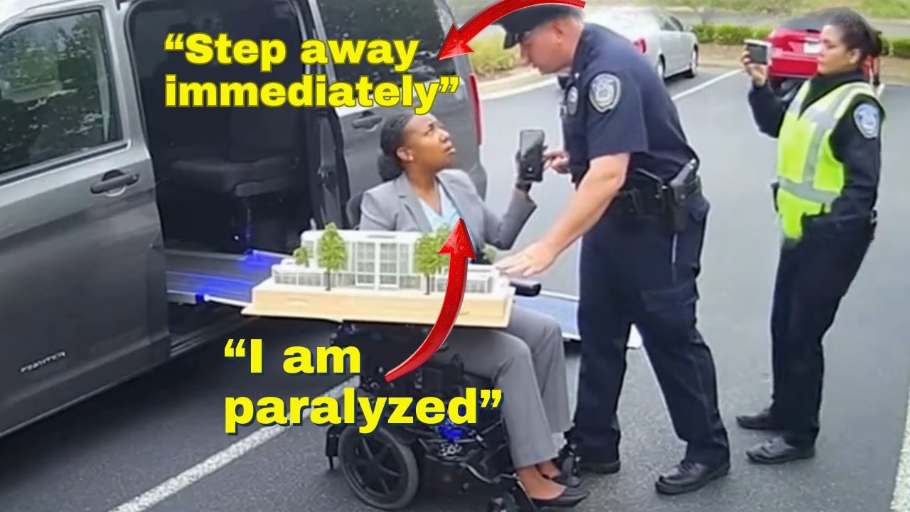Disabled Woman Wins $850,000 After Cop's Discriminatory Abuse Goes Viral