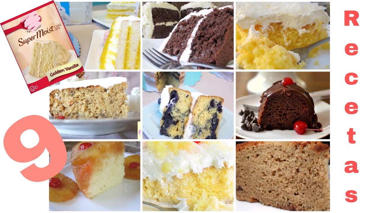 9 Recetas De Pastel Caja Mejoradas🤩🥰