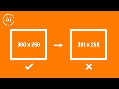 Remove One Extra Pixel from Artboard Export | Illustrator CC Tutorial