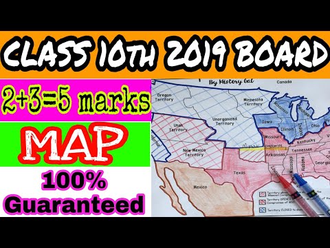 History+Geography Map 10th SST-Get guaranteed 5 Marks in Map-29th March ...