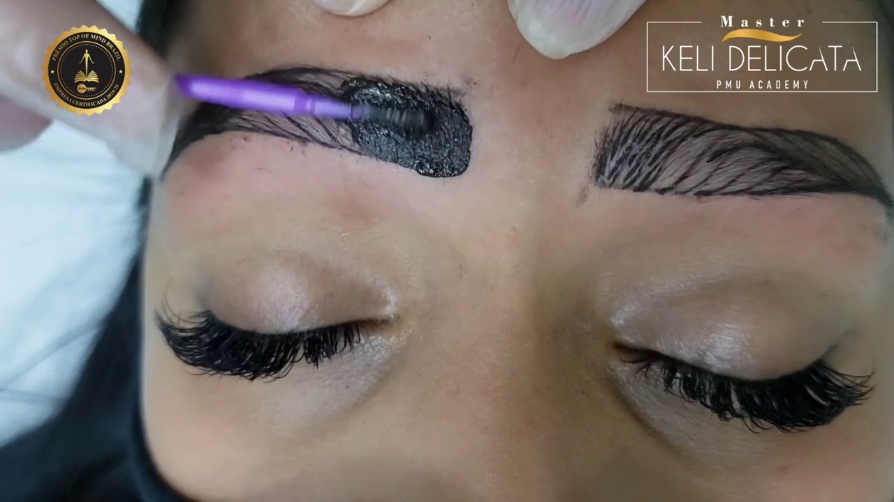 63 mi -Micropigmentação  Microblading - eyebrow micropigmentation Mikropigmentierung der Augenbrauen