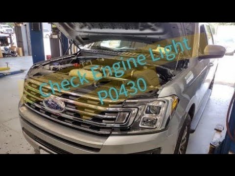 2020 Ford Expedition Check Engine Light P0430 TSB 21-2381