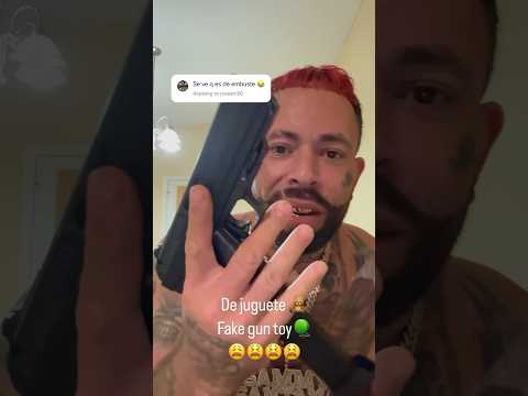 Pues Claro Que La Arma Es Fake De Embuste😫 aquí en El Paso Texas to es Feka🙅♂️