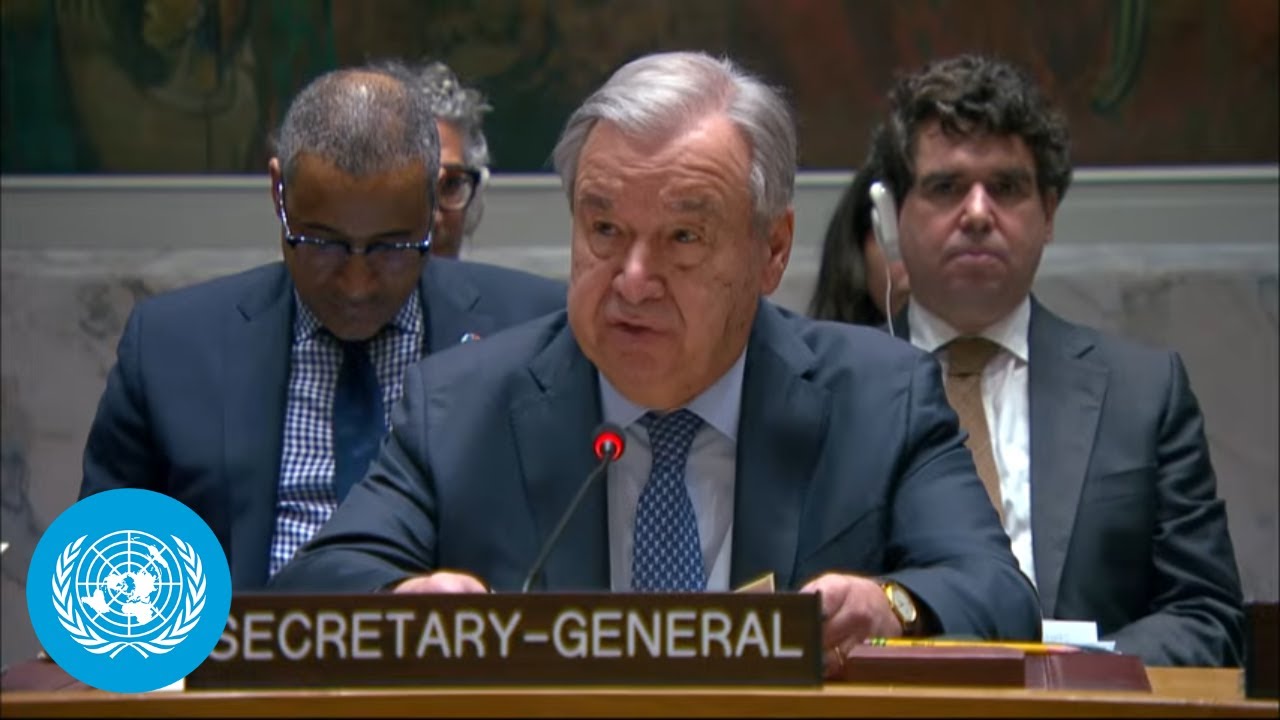 Middle East: Grave threat to international peace & security - UN Chief | United Nations