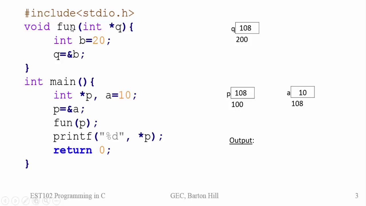 MCQ Pointers Part 02 | Programming in C