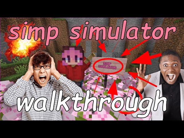 Simp Simulator (1.20.1) Minecraft Map
