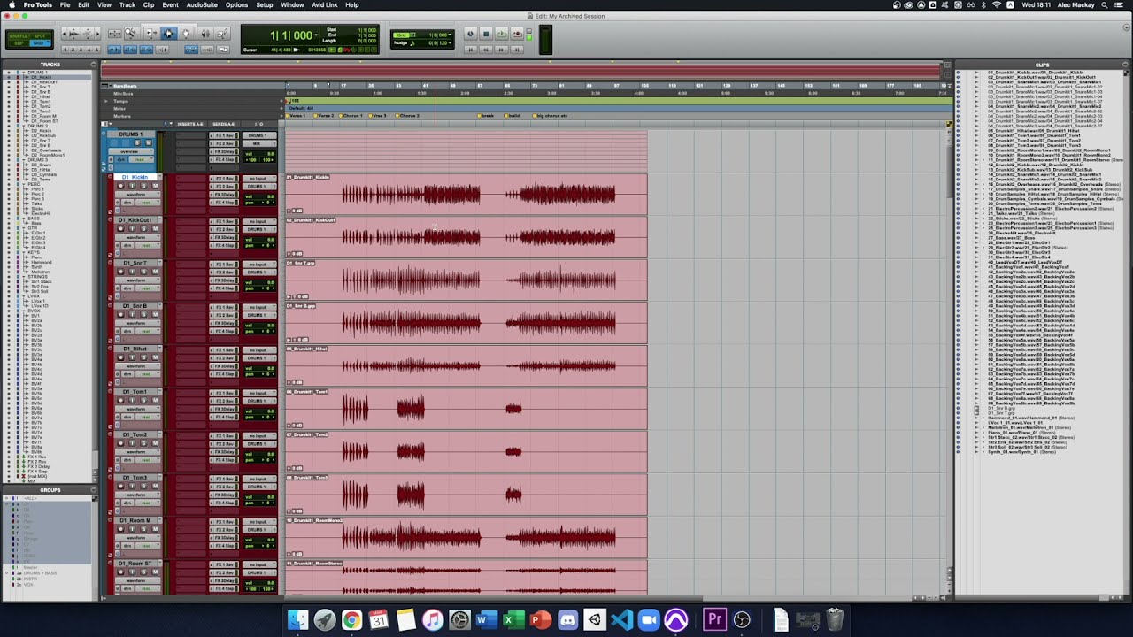 Pro Tools: Archiving (Save copy In)