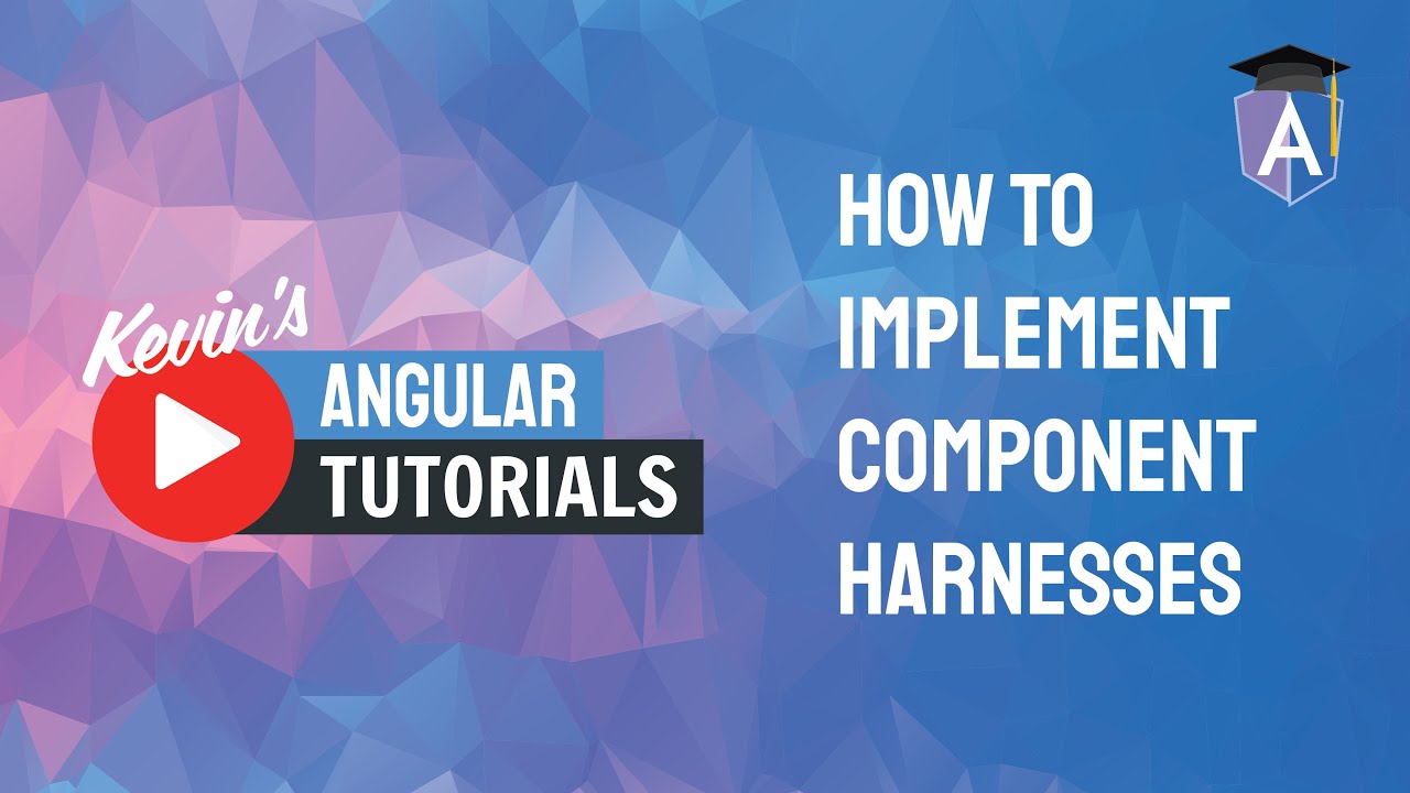 How to implement Angular component harnesses