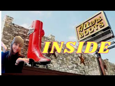 Walking tour ALLENS BOOTS |Austin |Texas|