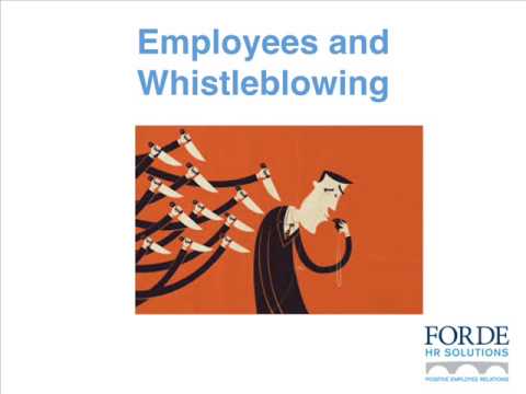 What Is A Whistleblowing Policy