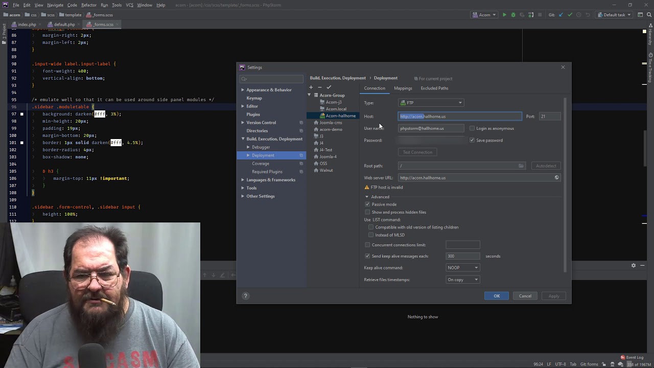 How to create a server group with phpstorm