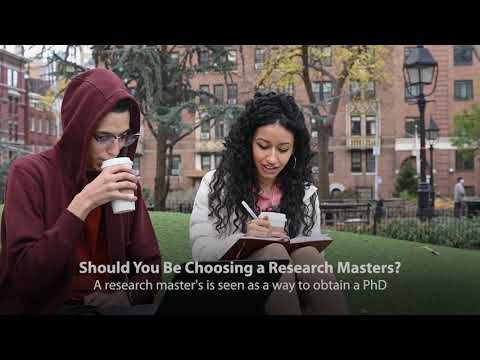 The Difference between Taught VS Research Masters