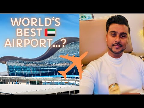 NEW Abu Dhabi AIRPORT - Looking like a WOW...? 😲