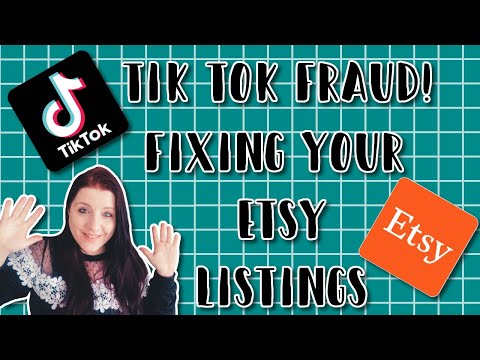 Tik Tok Creator Fraud! The Etsy Digital Listings Hack That Saved My Etsy Shop
