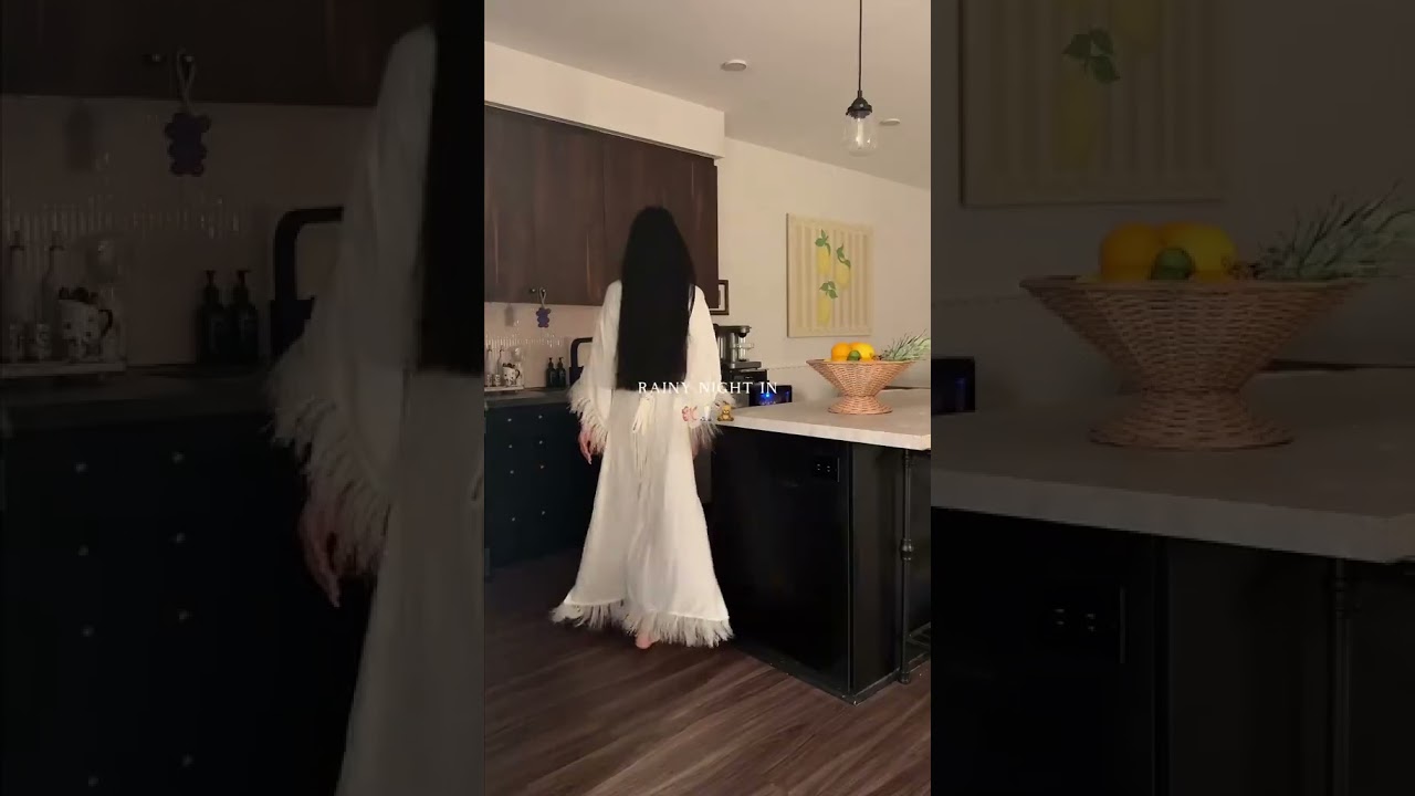 ☁️ Self-care never felt this cozy #aesthetic #routine#rainday #asmr