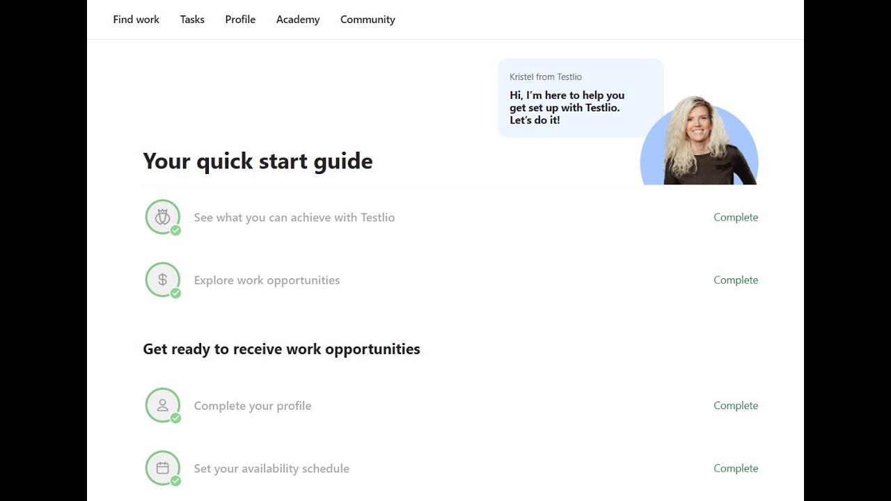 How to set up your Testlio Profile - for Uber Drivers